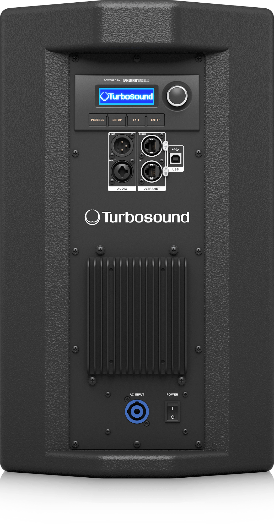 Turbosound NuQ82-AN 600 Watt 8" Powered Loudspeaker with Klark Teknik ...