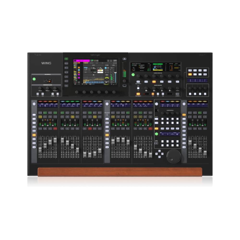BEHRINGER WING-BK 48-Stereo Channel, 28-Bus Digital Mixer with 24 ...