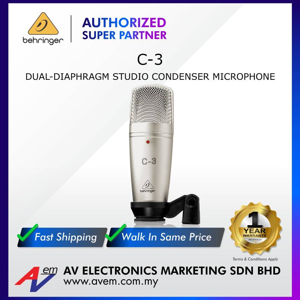 studio condenser microphone c 3