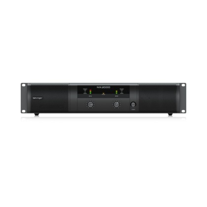 BEHRINGER NX3000 Ultra-Lightweight 1500Watt Class-D Power Amplifier ...