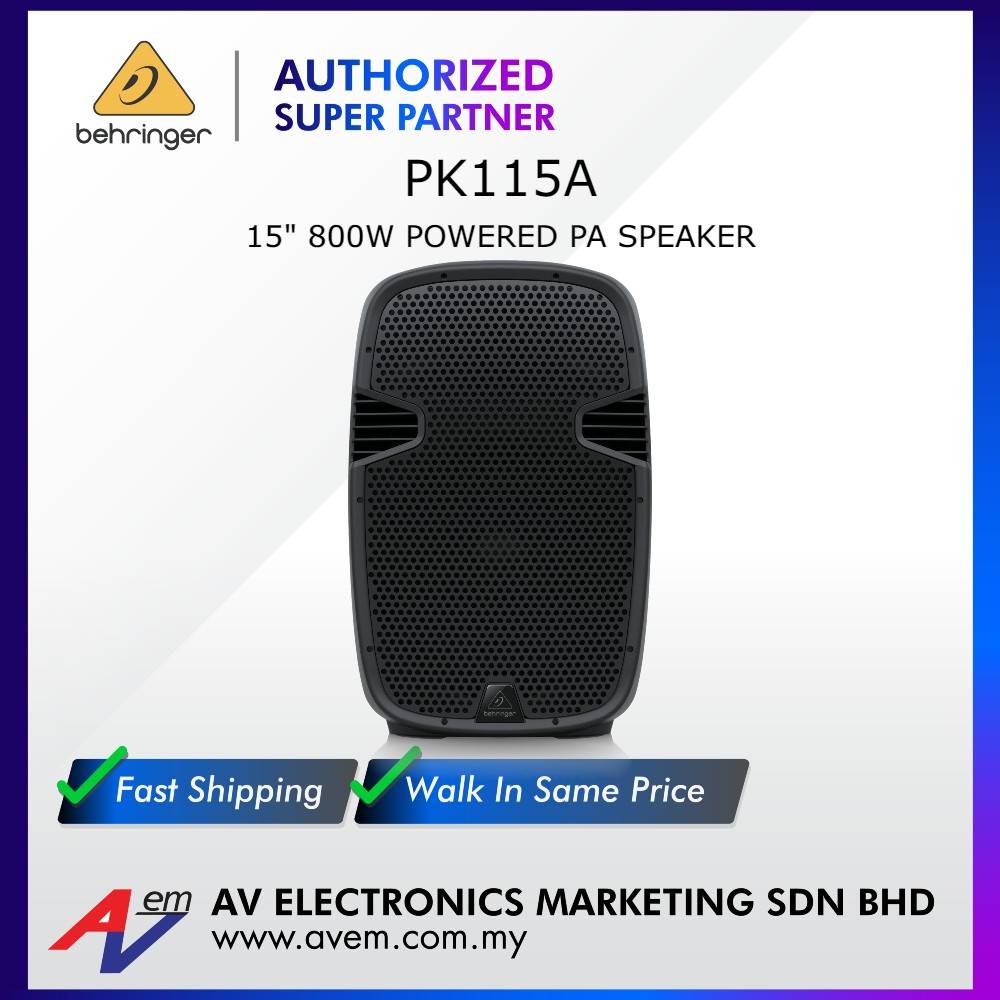 behringer pk115a