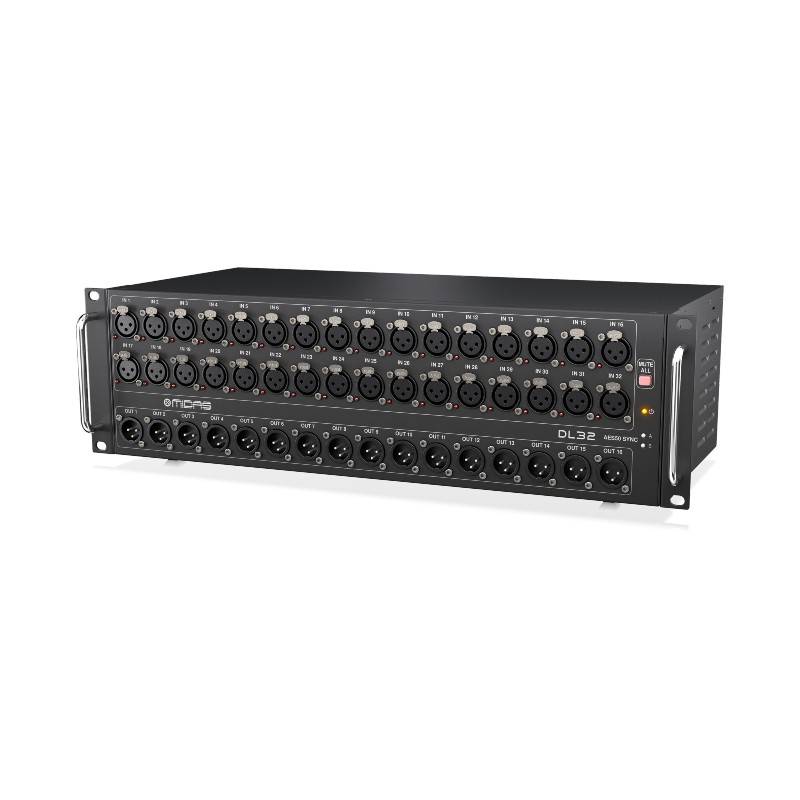 Midas DL32 Digital Snake I/O Box 32 Input, 16 Output Stage Box with 32 ...