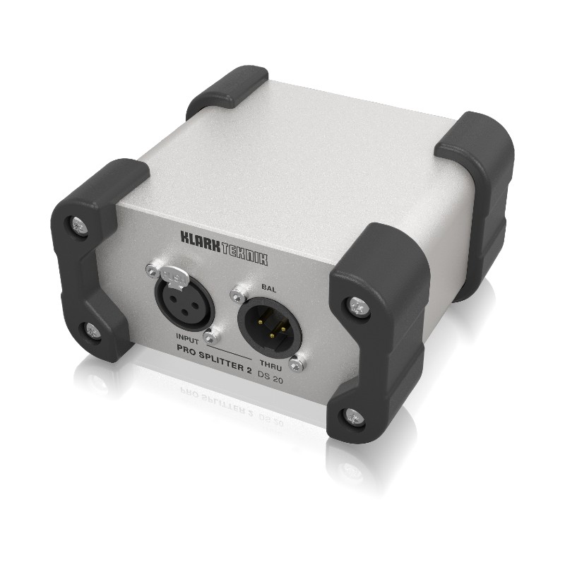 KLARK TEKNIK DS 20 Passive 1-In / 2-Out Signal Splitter with Midas ...