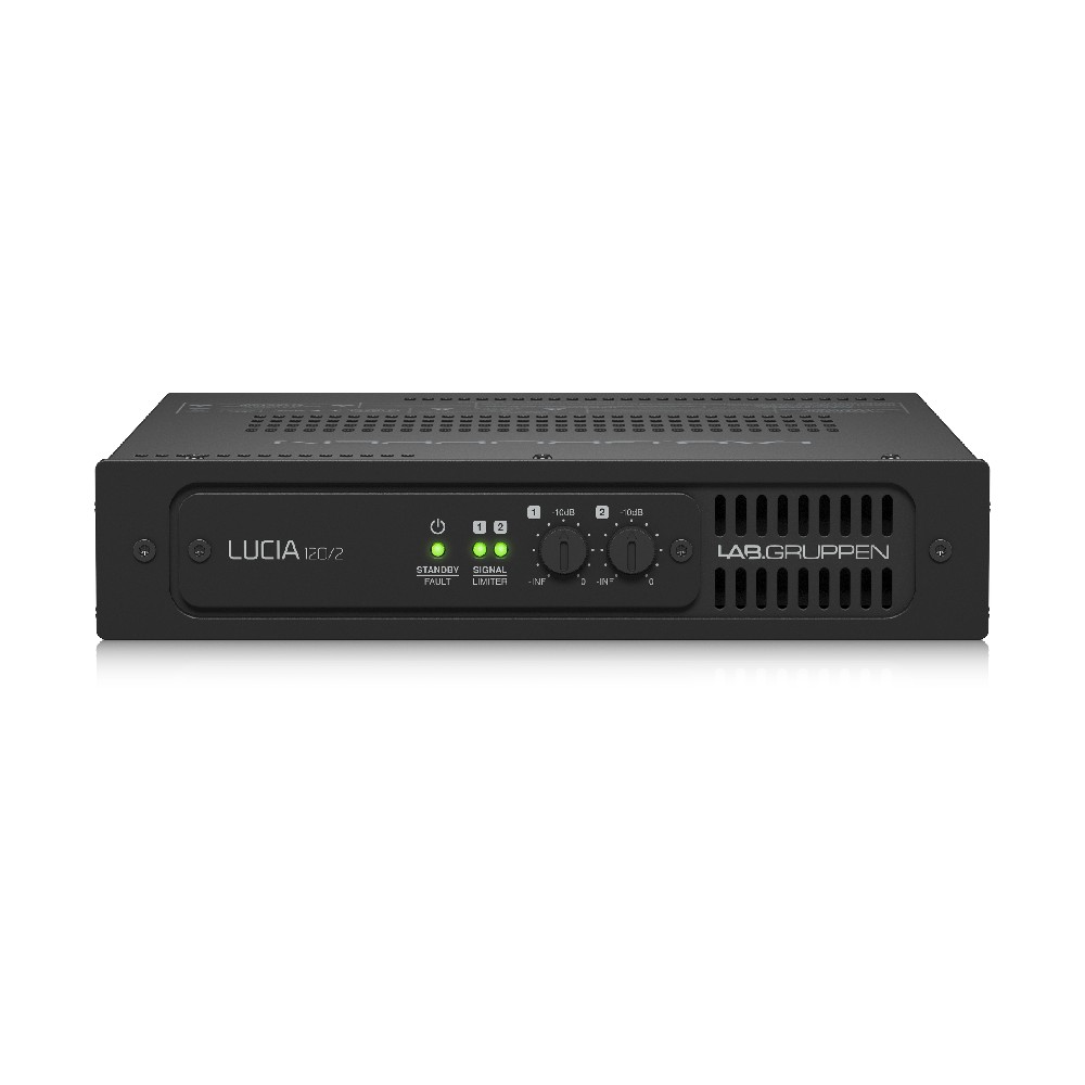 LAB.GRUPPEN LUCIA 120/2 Compact 2 x 60 W Amplifier for Installation ...