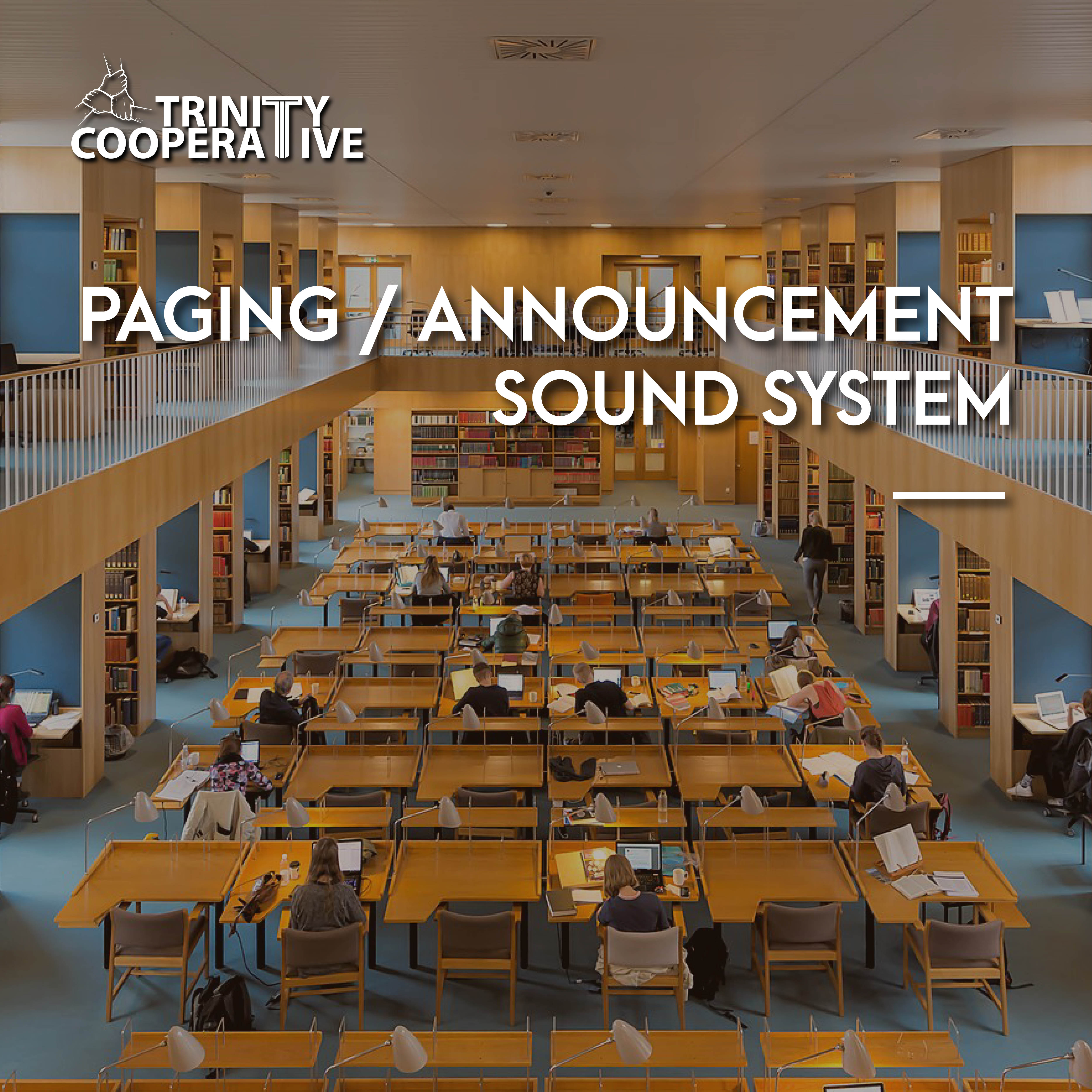 Paging / Announcement Sound System for Education Institution - Emix ...